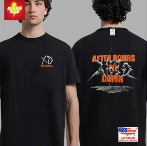 The Weeknd After Hours Til Dawn Tour Merch 2025 T Shirt | eBay