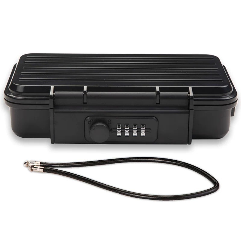 Safe Box Combination Security Case Travel Lockbox with Code Waterproof ...