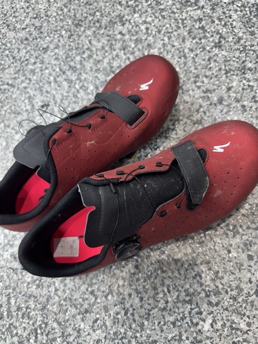 Specialized Torch 1.0 BOA Metallic Maroon Cycling Shoes Men's Size Eu ...