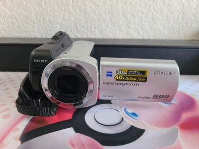 Sony Handycam DCR-SR45 Camcorder 30gb HDD Sleek/Shiny/Silver Tested ...