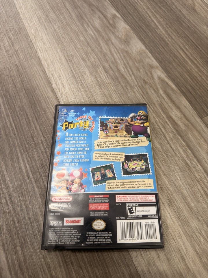 Mario Party 7 Original Case Artwork Insert Manual Only NO GAME Complete ...