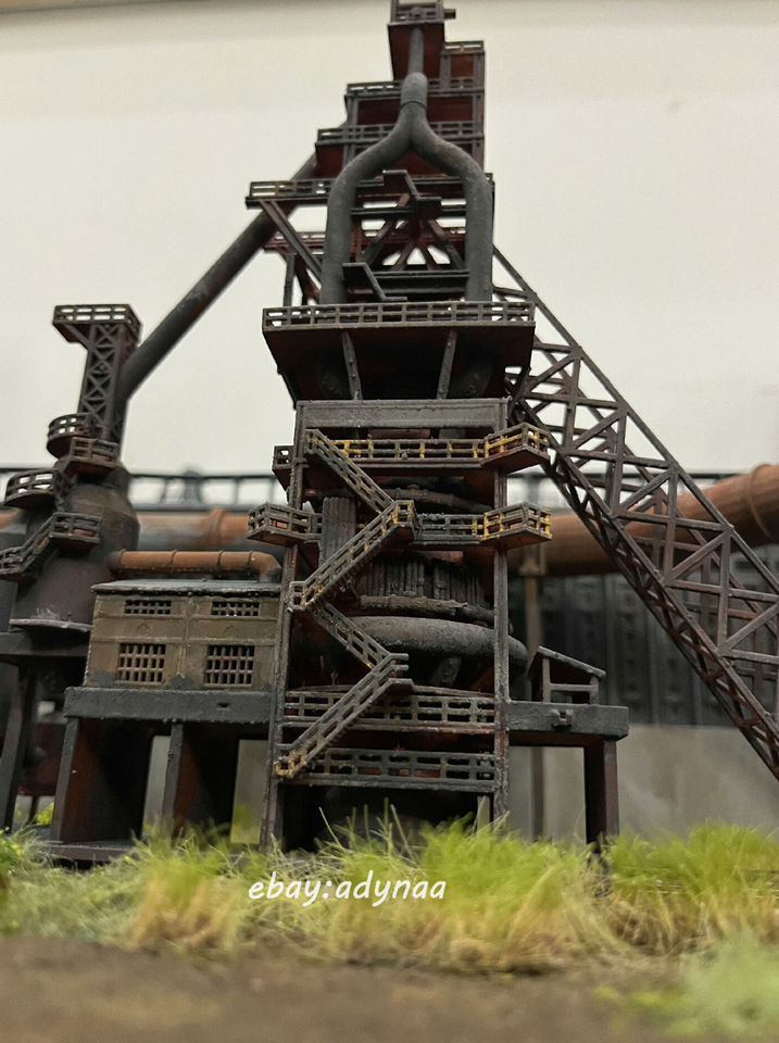Blast Furnace - Large Steel Plant Building Model H20CM NEW In Stock | eBay