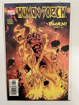 Marvel Comic Book Human Torch #6 Burn!: Part 6 NM | Combined Shipping ...
