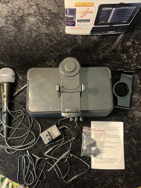 Vivitar ISK IPD Ising Karaoke Machine Sound System W Microphone for ...