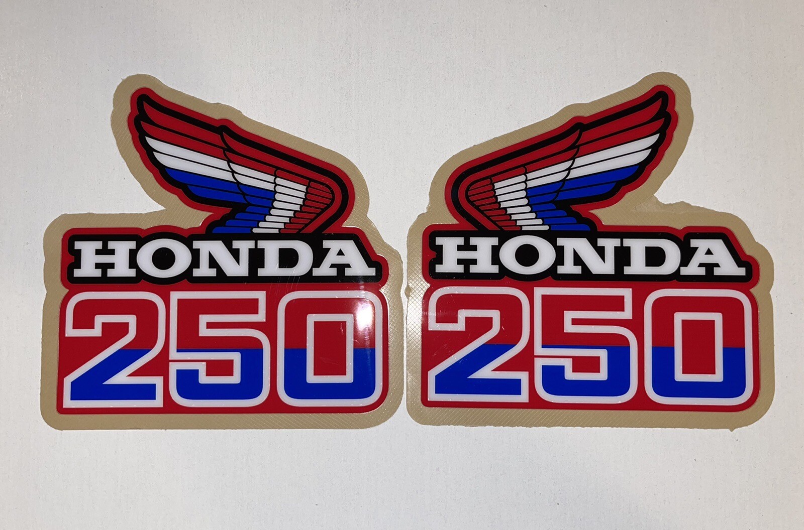 85' 1985 Honda CR250 HRC Graphic Decal 21mil weather proof laminated ...