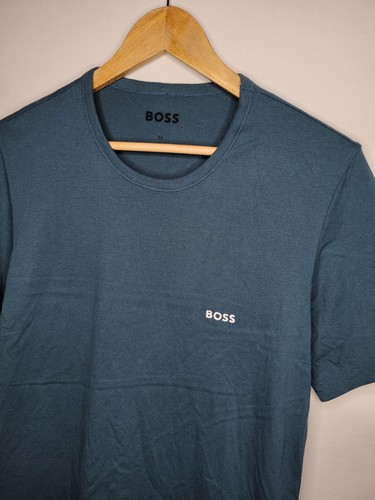 Hugo Boss Men's Short Sleeve Crewneck Tshirt Size Medium Teal Blue | eBay