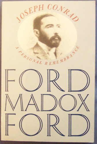 Joseph Conrad: A Personal Remembrance,Ford Madox Ford | eBay