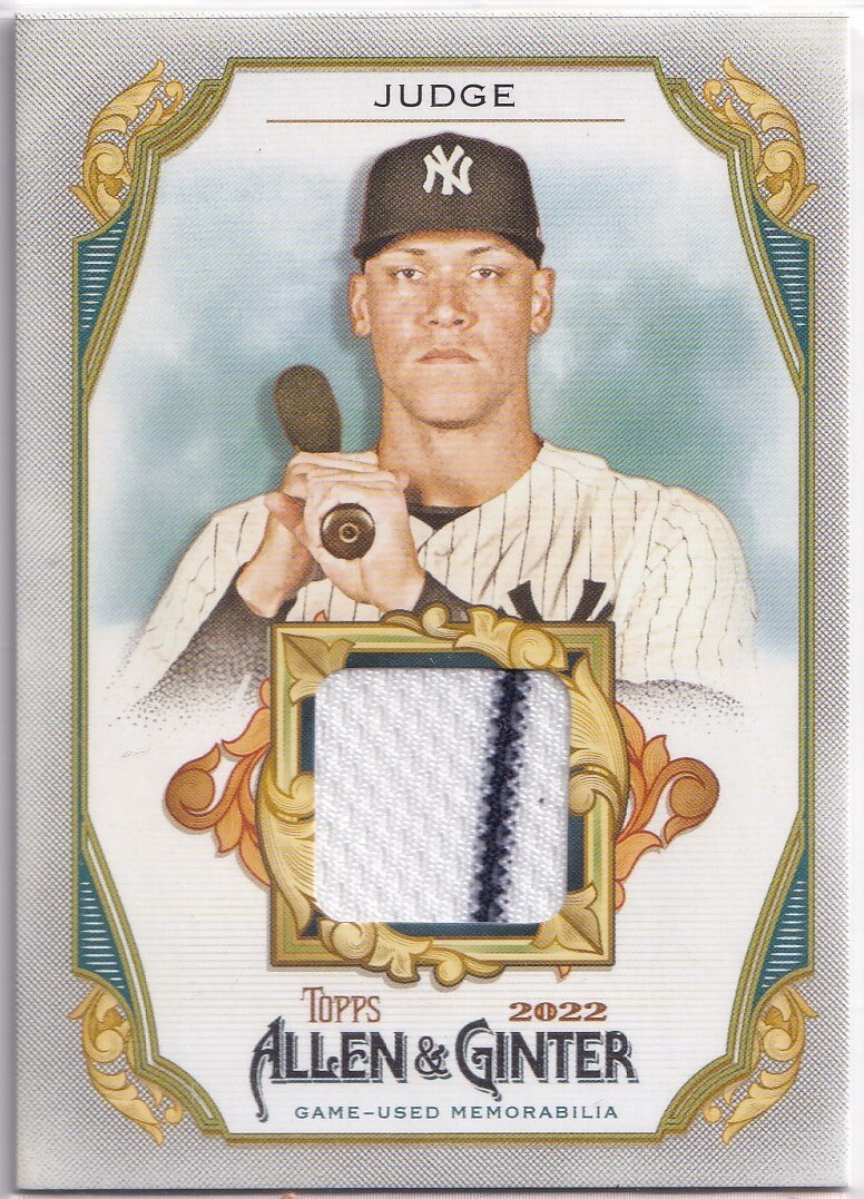 Base The Big 5 0 Card Set For 2022 Topps X Aaron Judge Curated ...