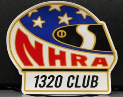 VRHTF NHRA COOL RARE AWESOME NHRA 1320 CLUB 5" X 5" DIE CUT STICKER | eBay