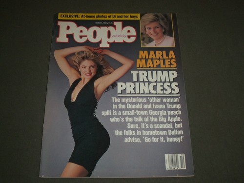 1990 MARCH 5 PEOPLE WEEKLY MAGAZINE - MARLA MAPLES COVER - O 8665 | eBay