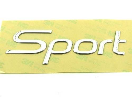 Véritable Neuf Renault Sport Arrière Badge Emblème Logo Pour Trafic ...