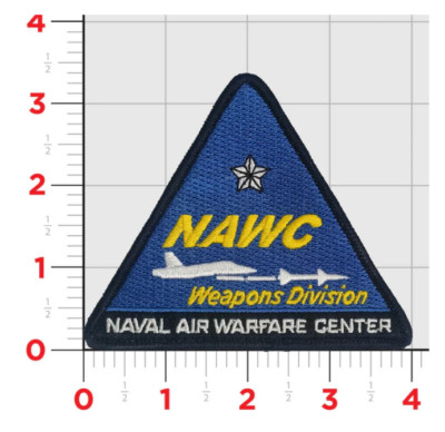 NAVY NAWC NAVAL AIR WARFARE CENTER EMBROIDERED CHEST PATCH | eBay