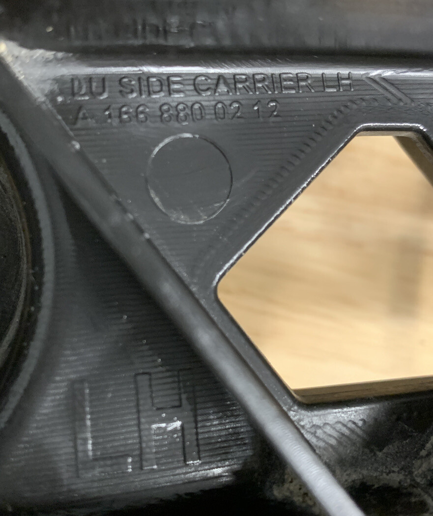 Used Genuine Mercedes Benz 13-15 GL450 Rear LH Bumper Bracket ...