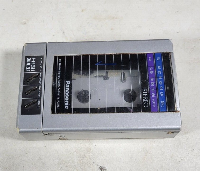 *PANASONIC* Model RX-1930 -AM/FM- Personal radio cassette stereo player ...