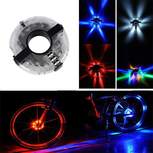 1-4PC Waterproof Bike Wheel Lights Led Kids Bicycle Spoke Lights Super ...
