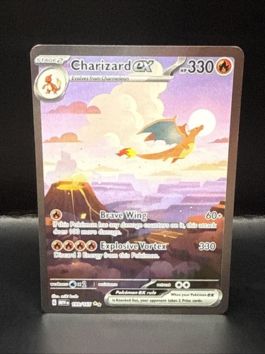 Pokémon TCG Scarlet & Violet 151 Charizard EX 199/165 Special ...