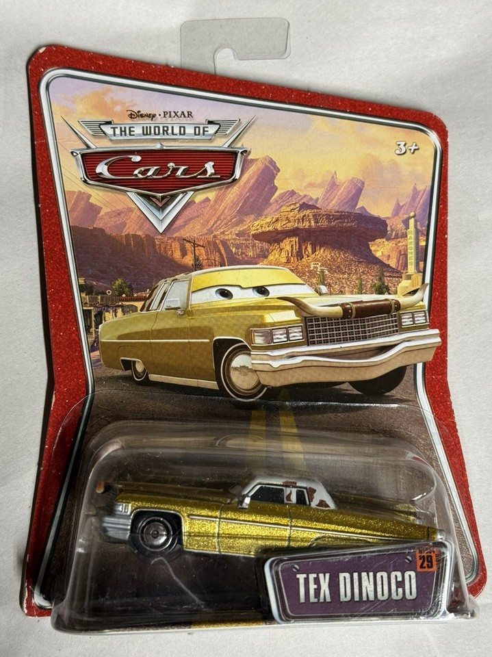 Disney Pixar World of Cars Movie Tex Dinoco #29 Die Cast Toy Car | eBay