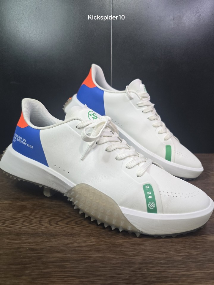 G/FORE G.112 Men's Golf Shoes Size 12.5 Waterproof Turf Sneakers White ...