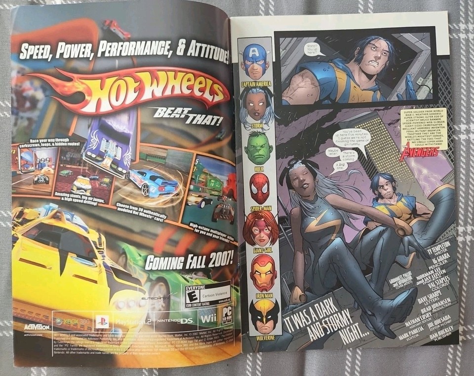 MARVEL ADVENTURES: THE AVENGERS #17 "IT WAS A DARK AND STORMY NIGHT ...