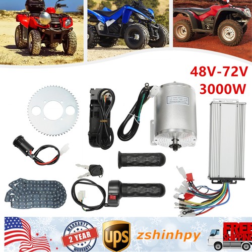 MX650 Brushless Motor Kit For Electric Bicycle E Bike Dirt Bike Razor ...