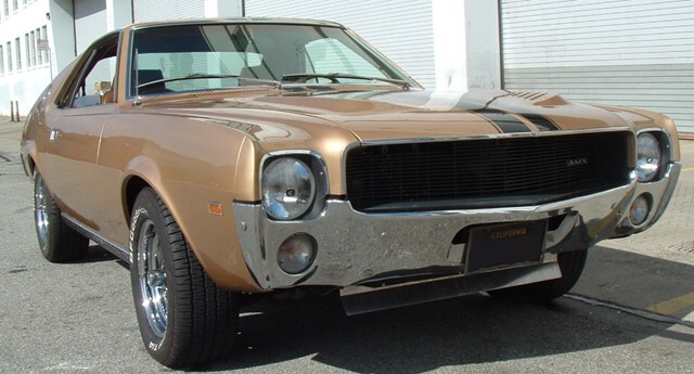 AMC AMX Javelin Group 15 new stainless front spoiler dealer SST Mark ...