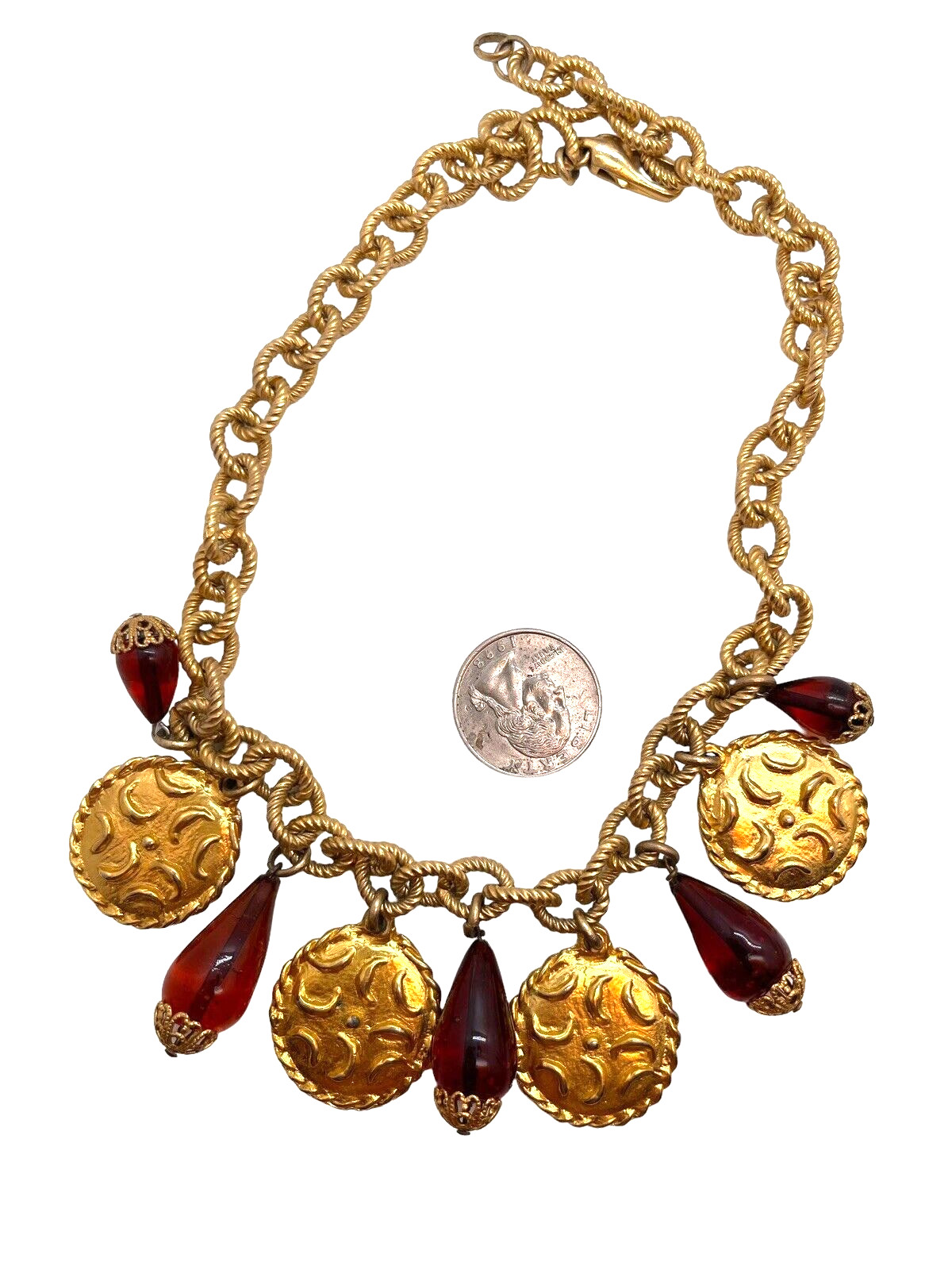 RARE & Fabulous Cereve French Designer Vintage Neckla… - Gem