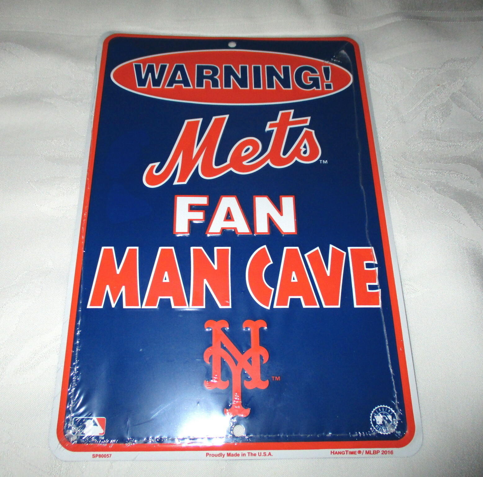 **NEW YORK METS MAN CAVE Embossed Metal Sign #01 - NEW** | eBay