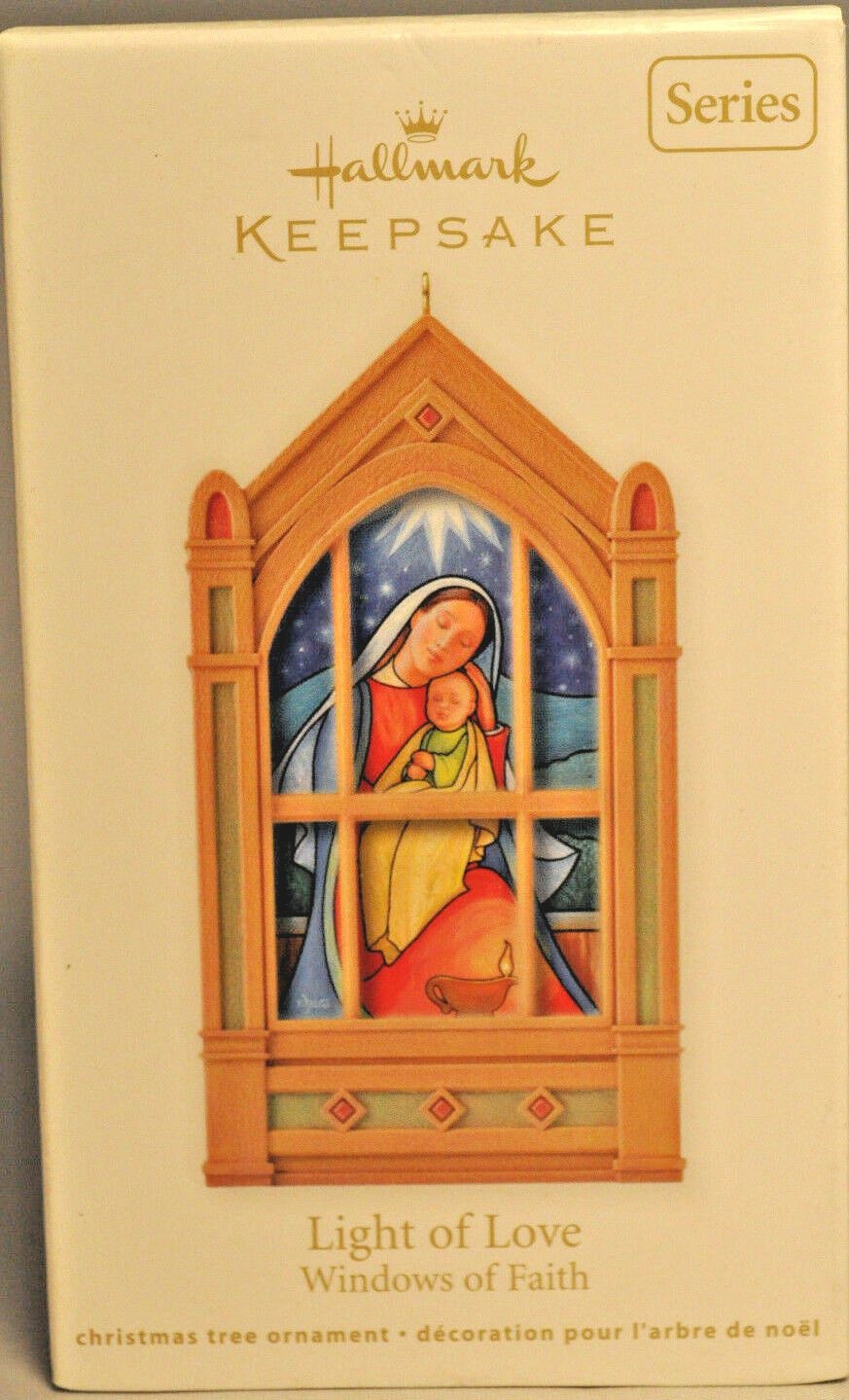 Hallmark - Light of Love - Windows of Faith - Keepsake Ornament | eBay