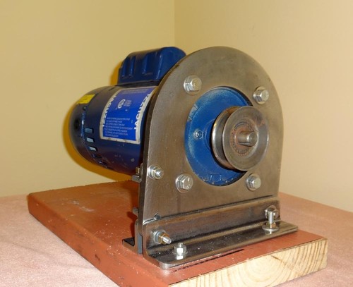 Electric Motor Mounting Bracket and Tensioner for Baseless Frame Type ...