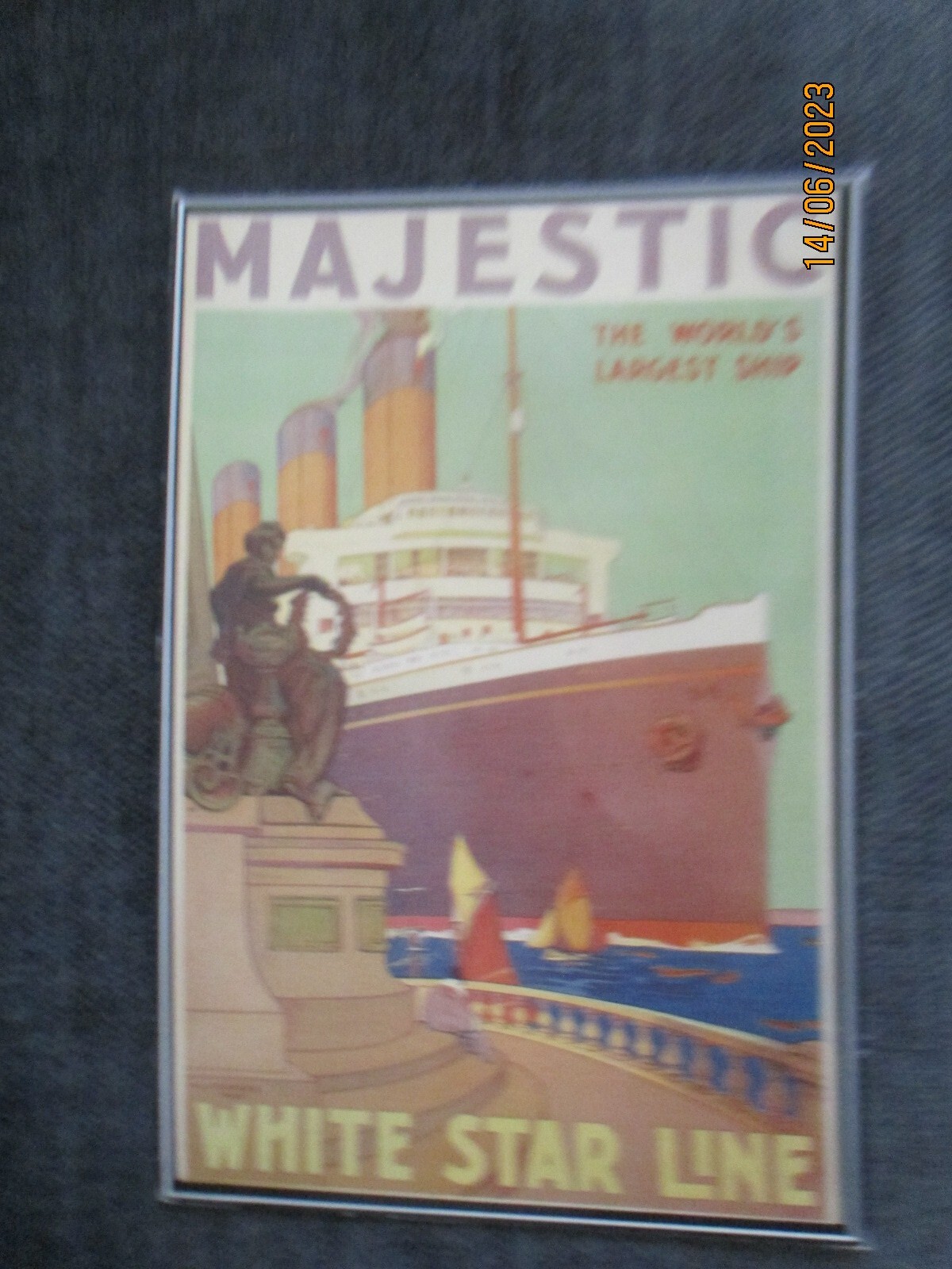 WHITE STAR LINE POSTERS DEPICTED MODERN REPRINT POSTCARDS X 4 | eBay UK
