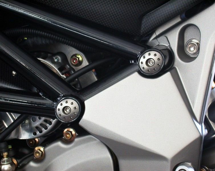 MOTOCORSE TITANIUM FRAME PLUGS KIT (NR.4) FOR F4 1000 R 2006-2007 | eBay