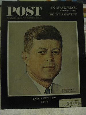 The Saturday Evening Post December 14 1963 John F. Kennedy by Norman ...