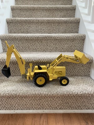 Vintage Ertl Ford 7500 Diecast Backhoe Front Loader Tractor | eBay