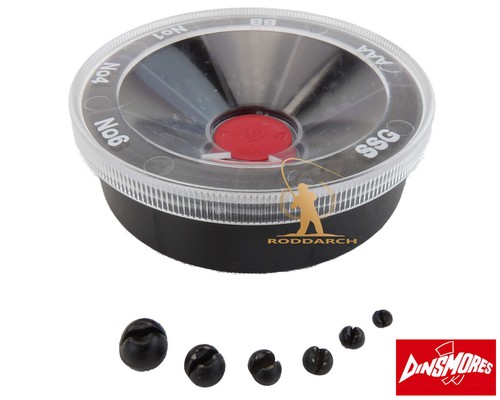DINSMORES SUPER SOFT SPLIT SHOT 6 SECTION FISHING WEIGHTS SSG AAA BB ...