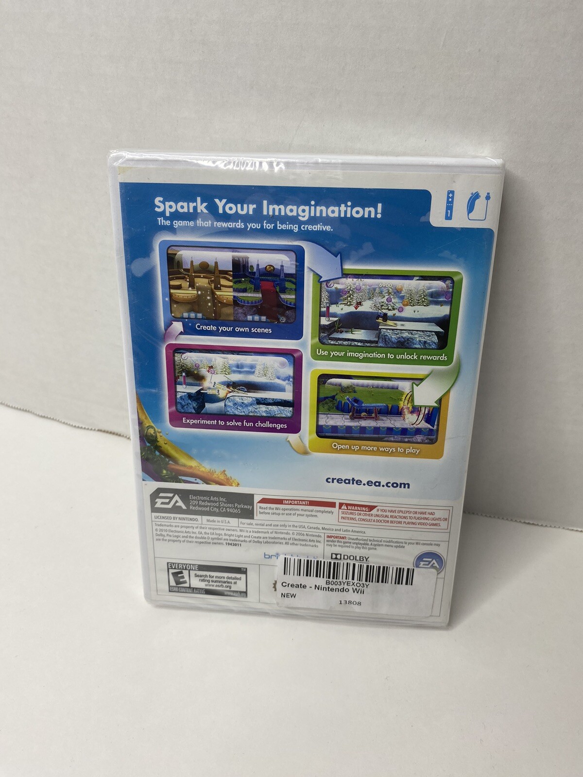 Create (Nintendo Wii, 2010) for sale online | eBay