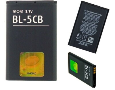 Original LogiCell Akku Nokia BL-5CB BL5CB Handy Accu Li-Ion Batterie ...