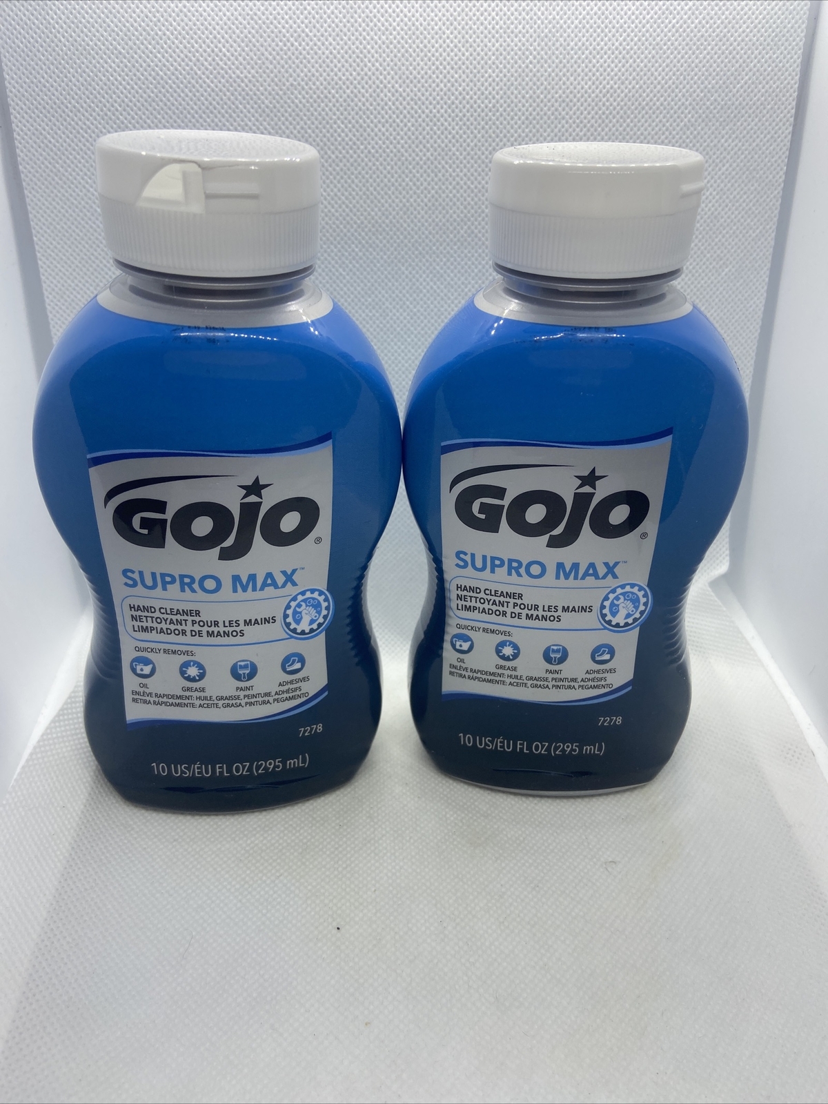 Gojo Supro Max Floral Scent Heavy Duty Hand Cleaner 10 oz. -Pack of 2 ...