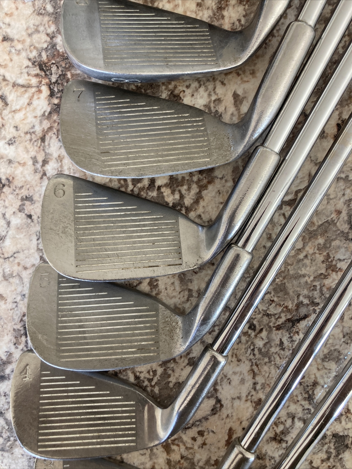 Tour Model II Black Dot Peripheral Weighted Iron Set-Regular Flex ...