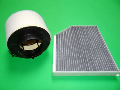 Luftfilter + Aktivkohle Pollenfilter Audi A4 8K, A5 8T, Q5 8R 2.0 TDI ...
