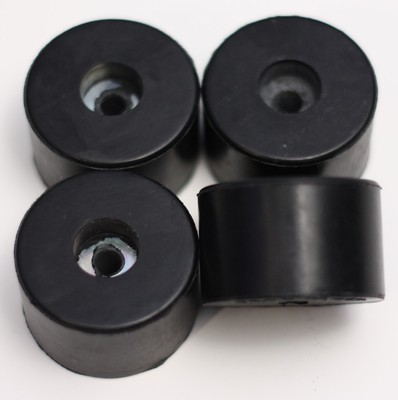 Heavy Duty Amplifier Feet, Amp head, Speaker Cabinet Feet Set of 4 Full ...
