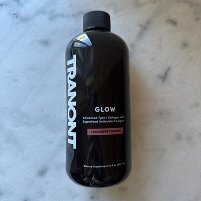 Tranont Glow Strawberry Banana Advanced Liquid Collagen Peptide Drink ...