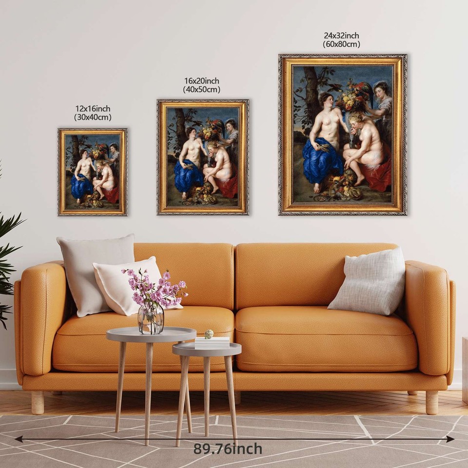 Allegory of Abundance Wall Art Canvas Oil Paintings Reproduction | eBay