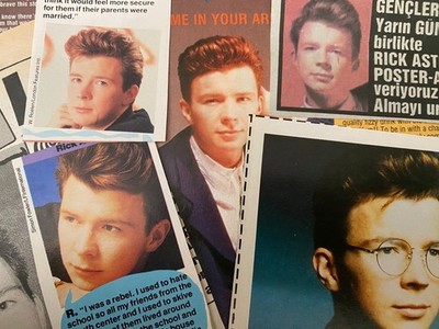 Rick Astley - 80s magazine photos clippings cuttings | eBay