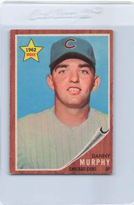 1962 Topps #119 Danny Murphy Cubs EX *8045 | eBay