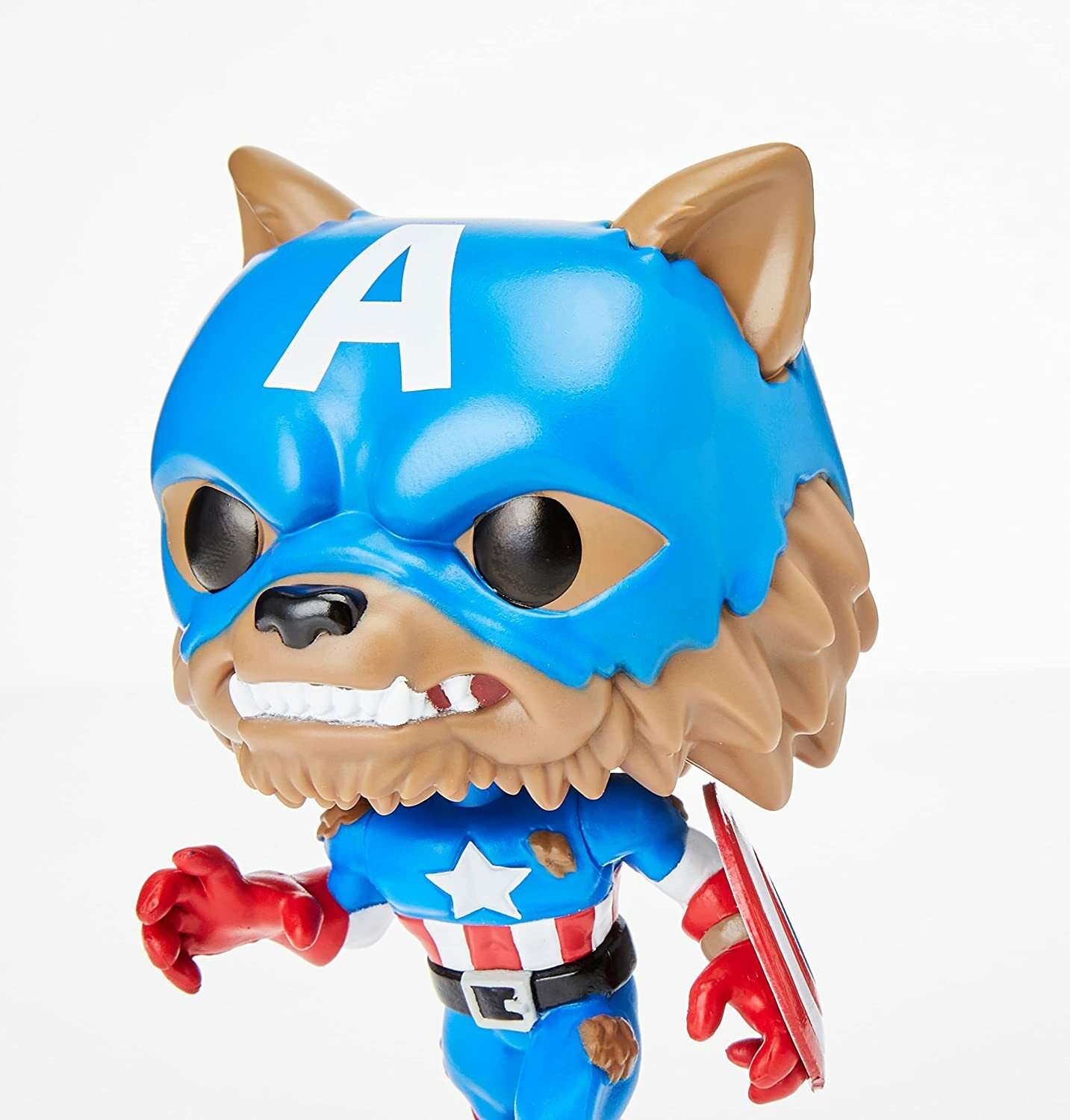 Funko Pop Captain America Capwolf Figure w/ Protector Funkon Shared ...