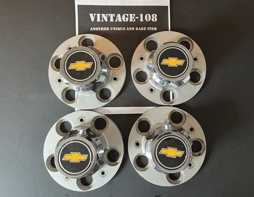 1976-1995 Chevy 1500 Silverado Wheel Center Cap Set Suburban Blazer ...