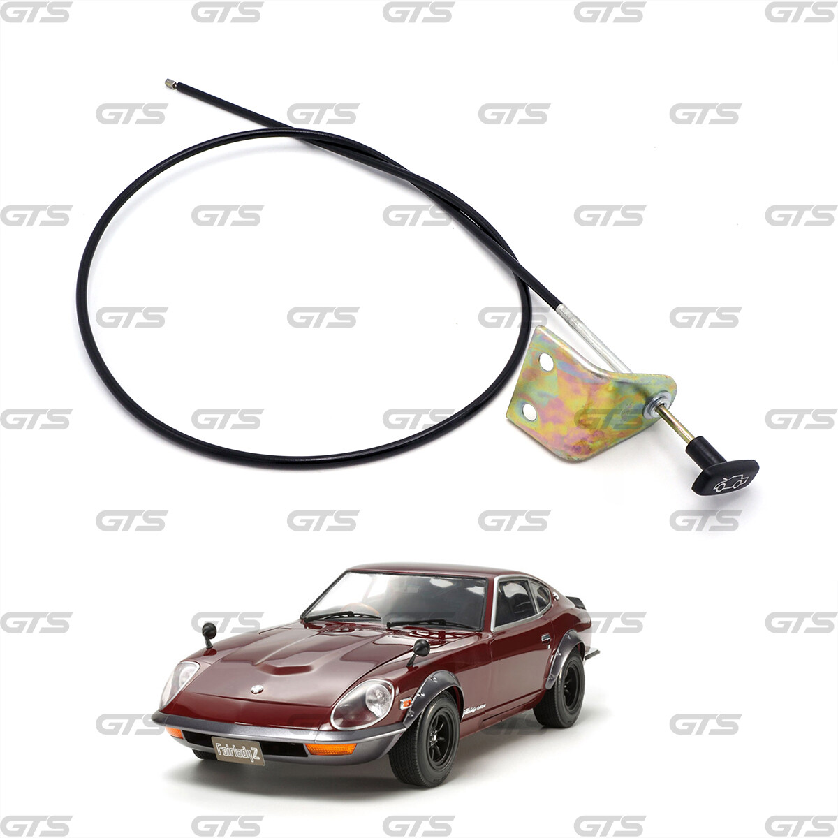 For Datsun/Nissan FAIRLADY 240Z 260Z 1970 - 78 Bonnet Hood Release ...