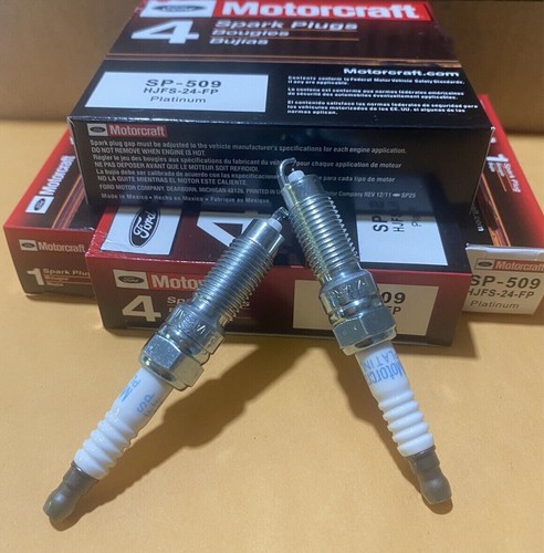 8Pcs SP-509 Platinum Spark Plugs HJFS-24FP for Ford F-250 F-350 F-450 ...