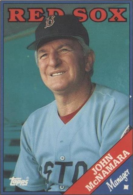 1988 Topps - Team Checklist John McNamara #414 Collector's Edition (Tiffany) for sale online | eBay
