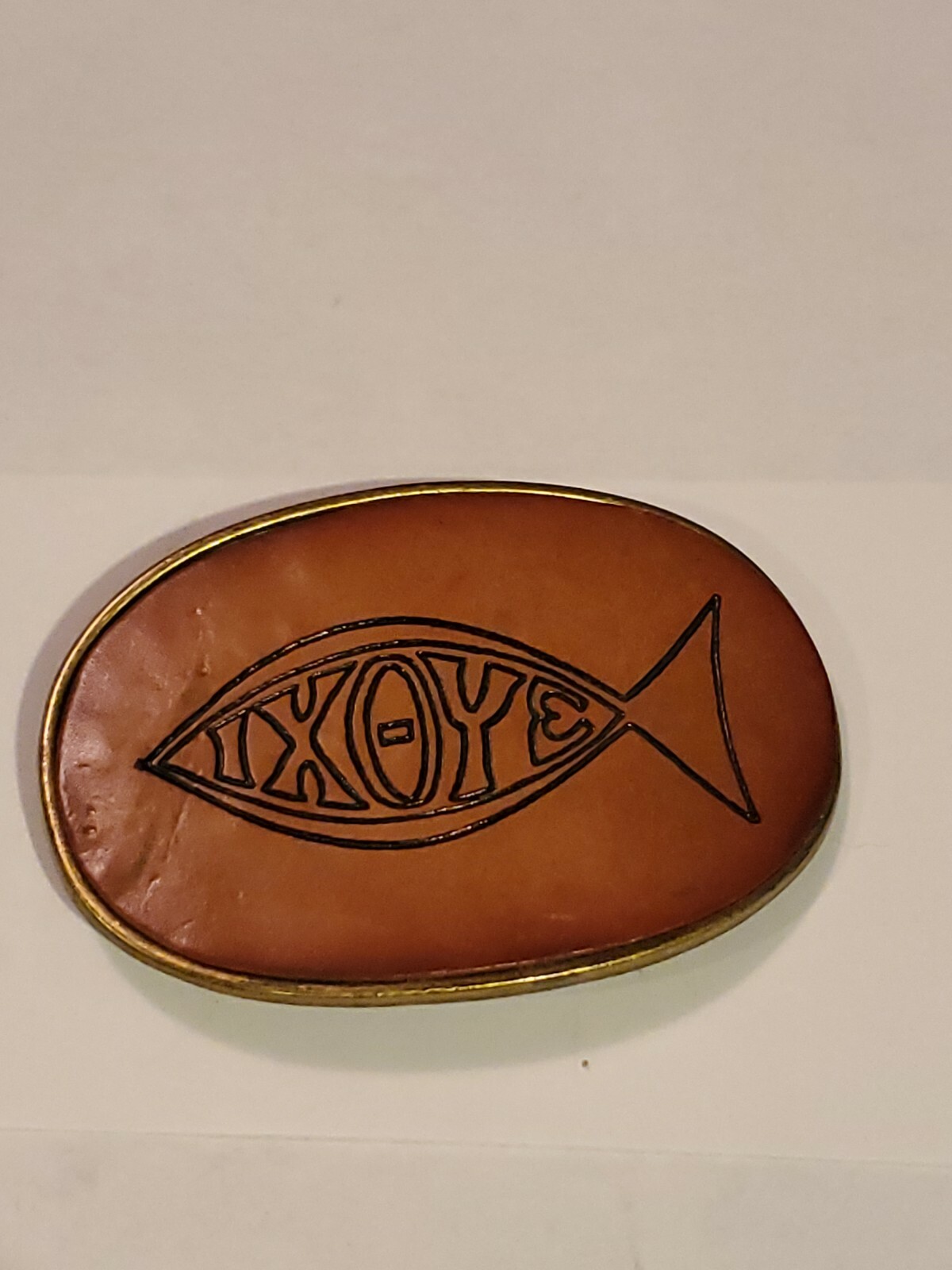 vintage ixoye ichthus fish - Gem